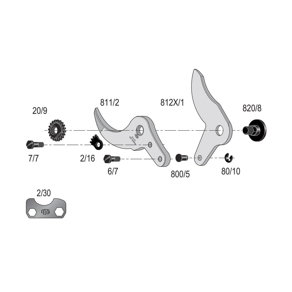 Felco 812 Replacement Parts — OrchardValleySupply.com
