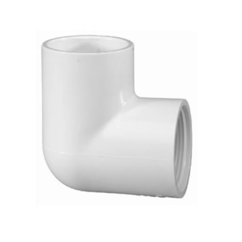 Schedule 40 PVC 90° Slip Elbow - Slip x FPT — OrchardValleySupply.com