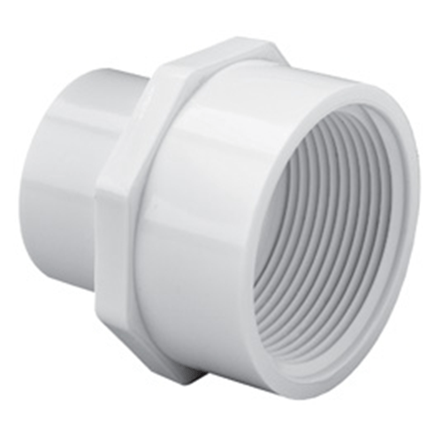 Schedule 40 PVC Reducing Female Adapter - Slip x FPT ...