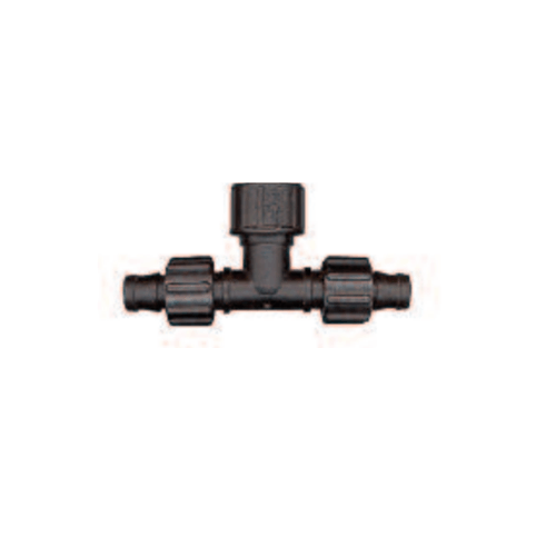 Irritec 5/8 x 5/8 x 3/4 in. Perma-loc Tape Swivel Tee with Screen ...