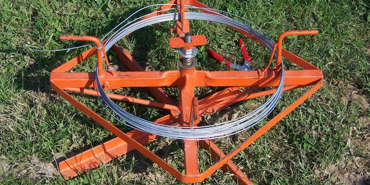Gallagher A304 Spinning Jenny/Wire Payout Spinner, Orange ...